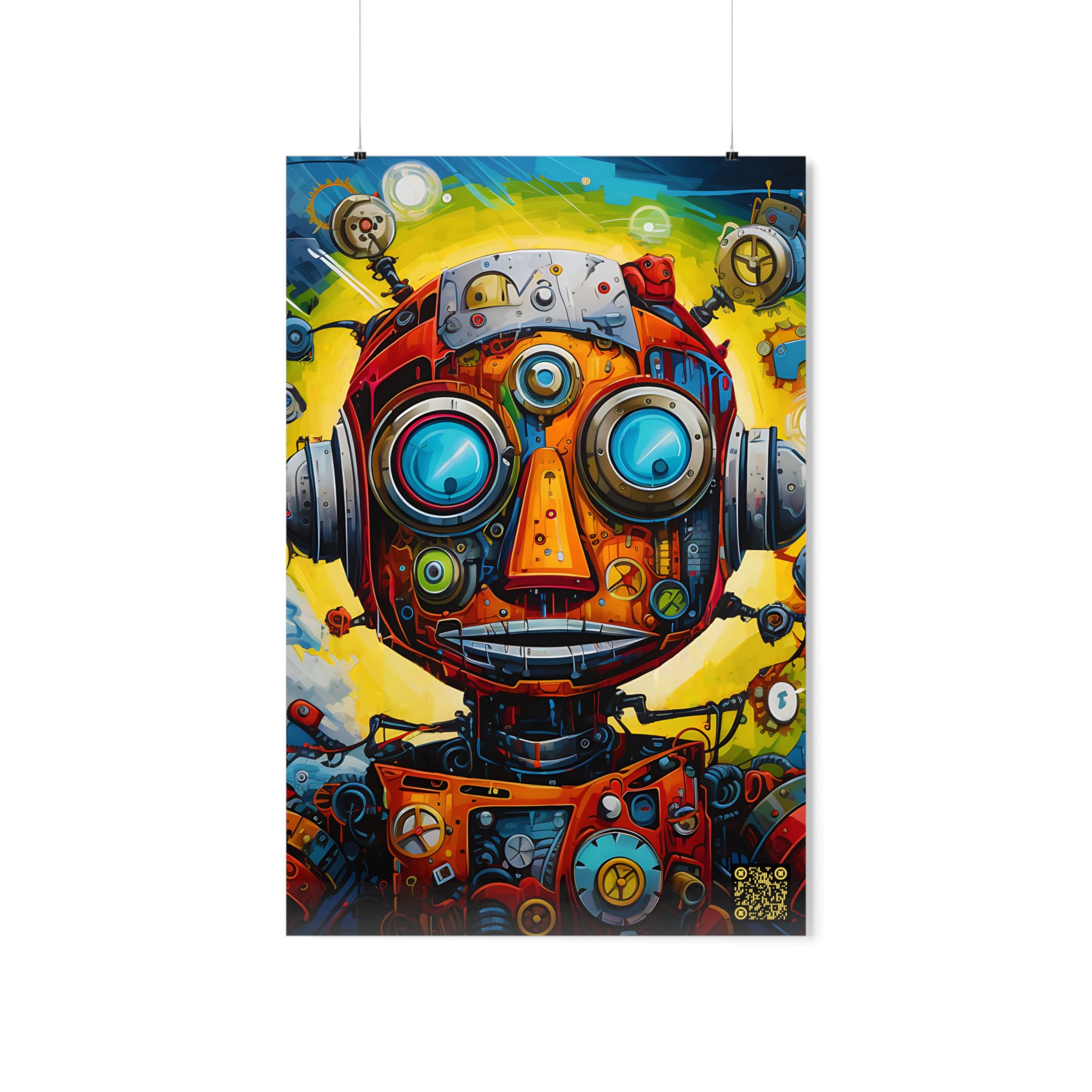 Beastie Bots Poster – Neon City Series