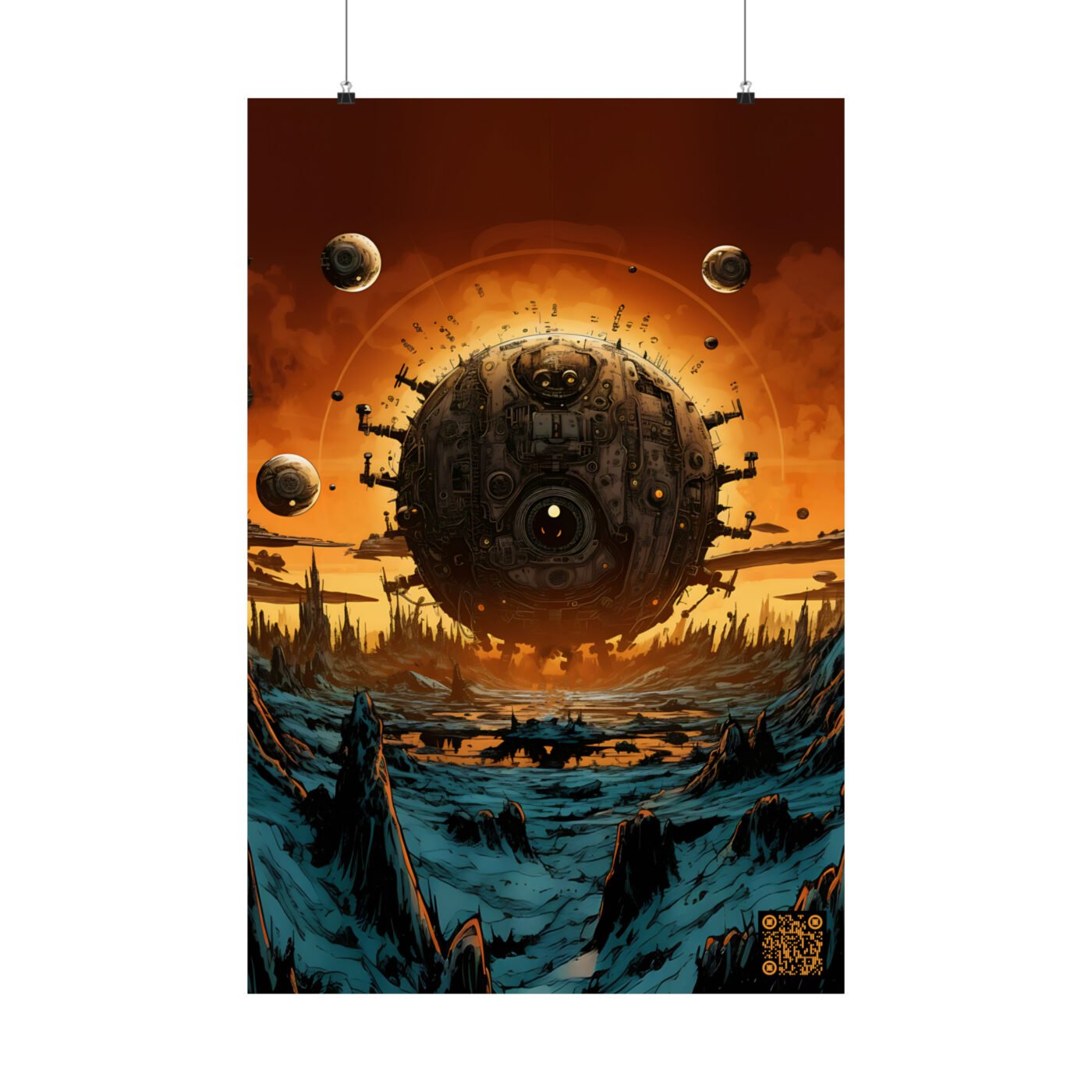 Orbs of Ra Poster – Neon City Series